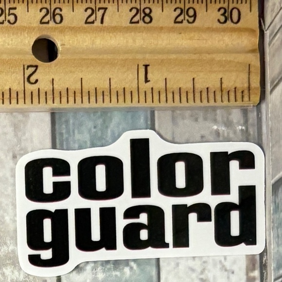Design | 110 Color Guard Reusable Waterproof Vinyl Sticker Decal | Poshmark